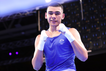YOUNGEST BOXER, PETERS THROUGH TO QF | Commonwealth Games Australia